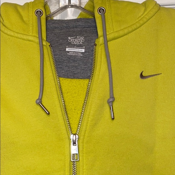 Nike | Jackets & Coats | Nike Yellow Grey Jacket | Poshmark
